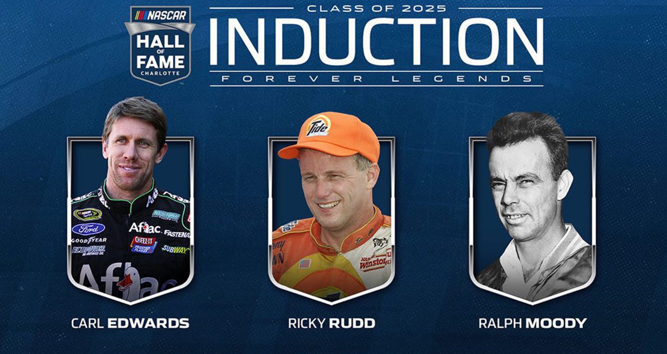 Carl Edwards, Ricky Rudd, Ralph Moody inducted into NASCAR Hall of Fame ...