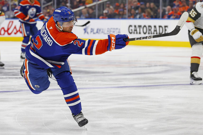 Oilers Thoughts: Evan Bouchard and the threat of an offer sheet