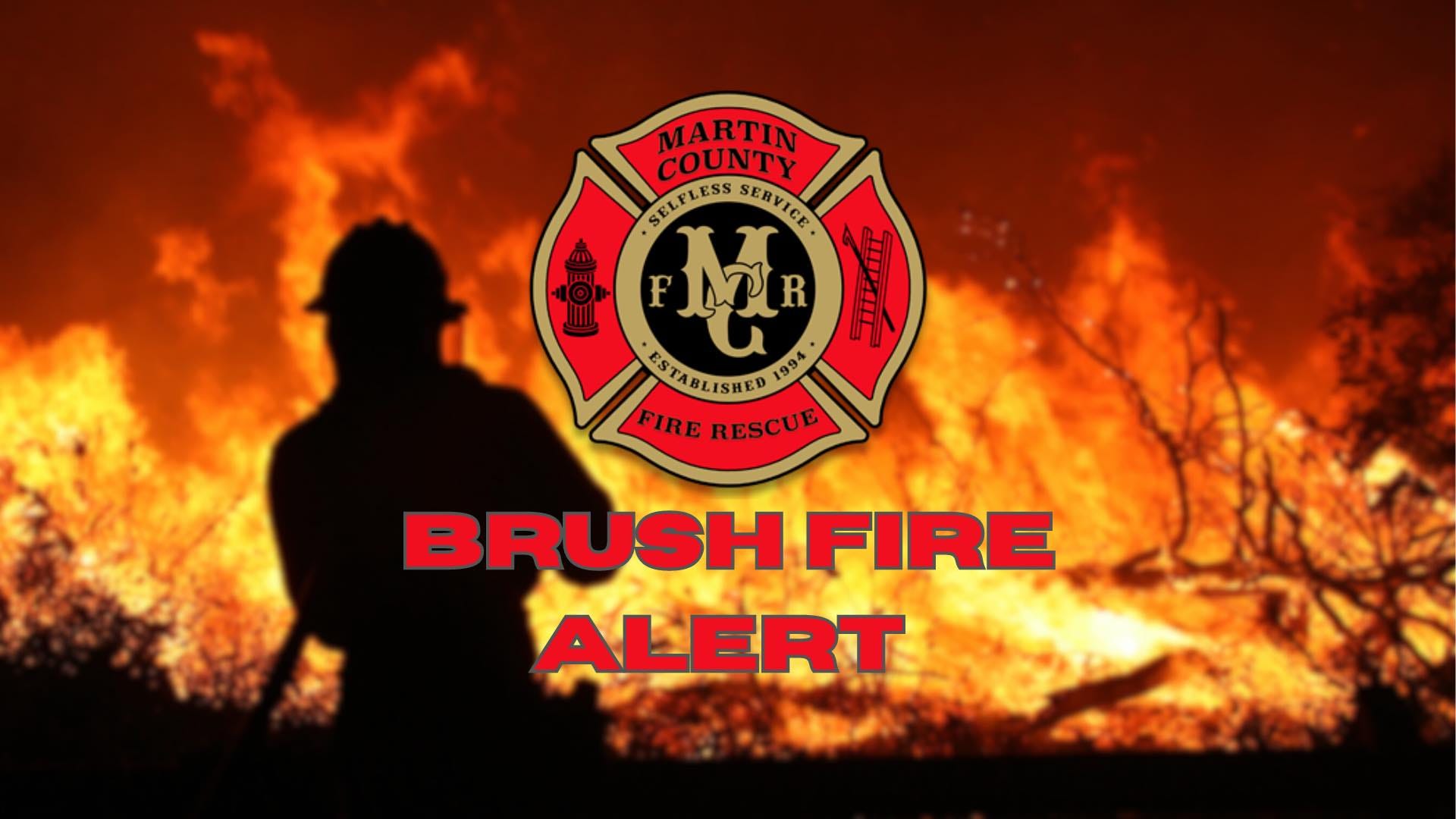 Martin County brush fire now 100% contained, Florida Forest Service says