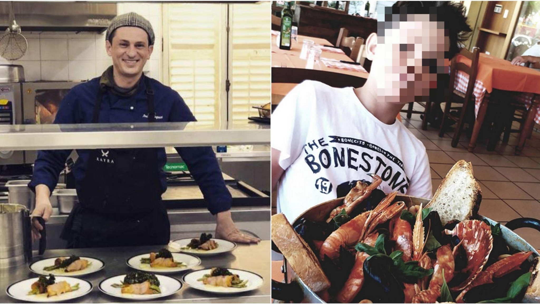 Dichiarata la morte cerebrale per Ahmet, il figlio dello chef Andrea ...