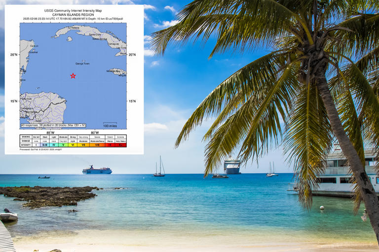 Massive 7.6-magnitude earthquake shakes Caribbean, tsunami warning issued