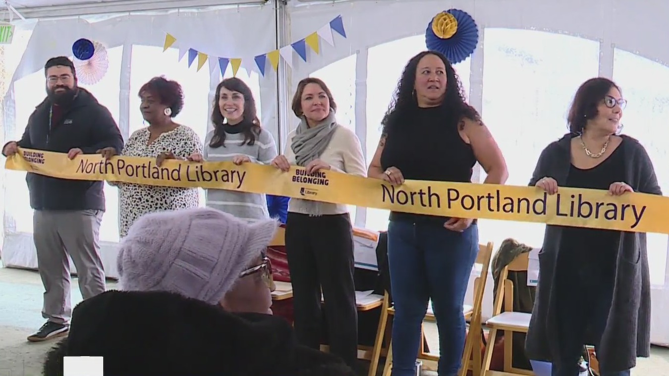Renovated North Portland Library reopens