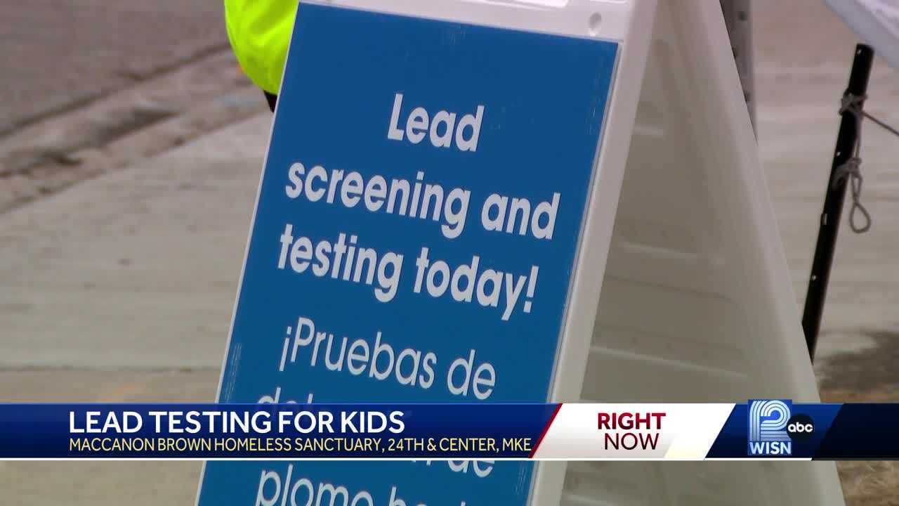 Volunteers ready to test children for lead