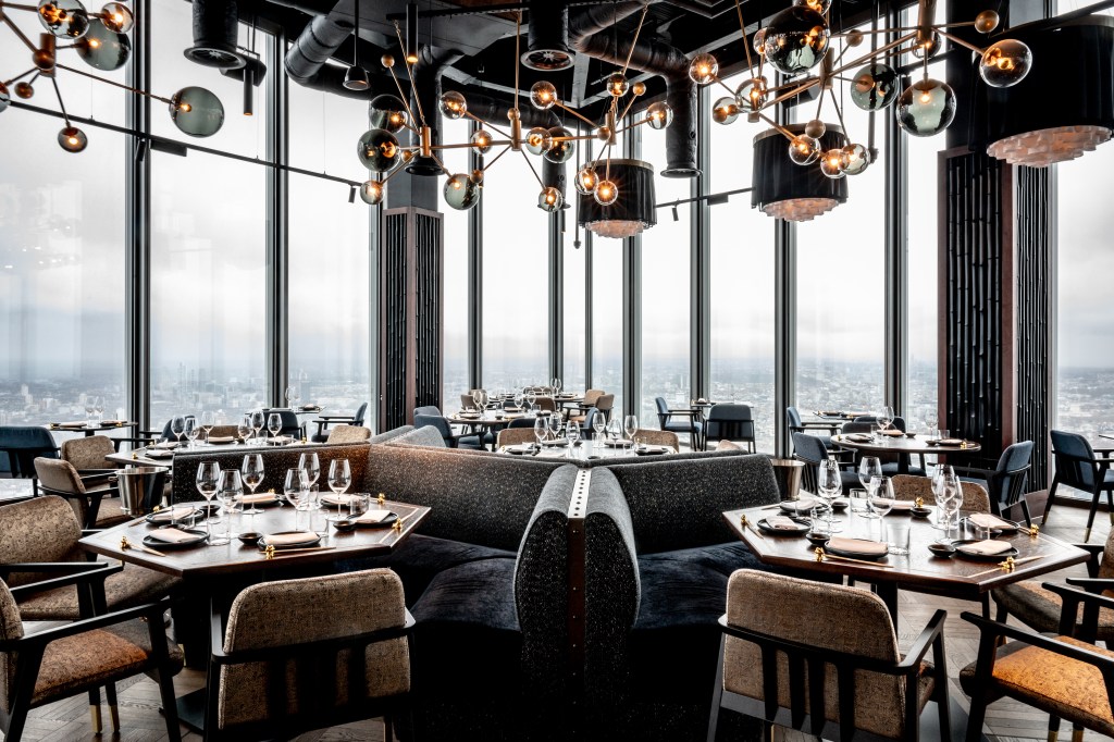 London’s highest restaurant where you can literally dine ‘in a cloud ...