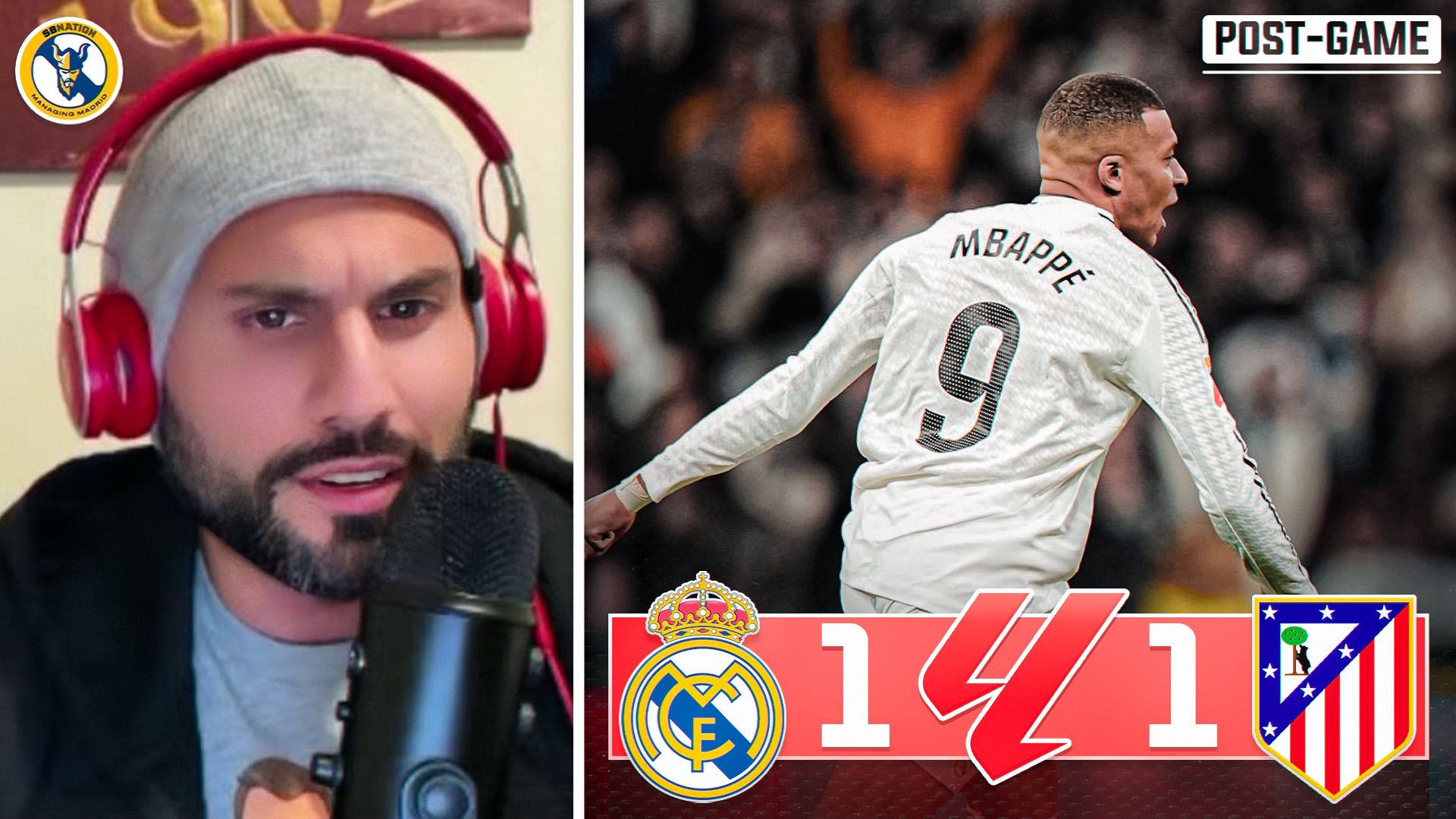 Managing Madrid Podcast: Real Madrid 1 - 1 Atletico Madrid, Post-game ...