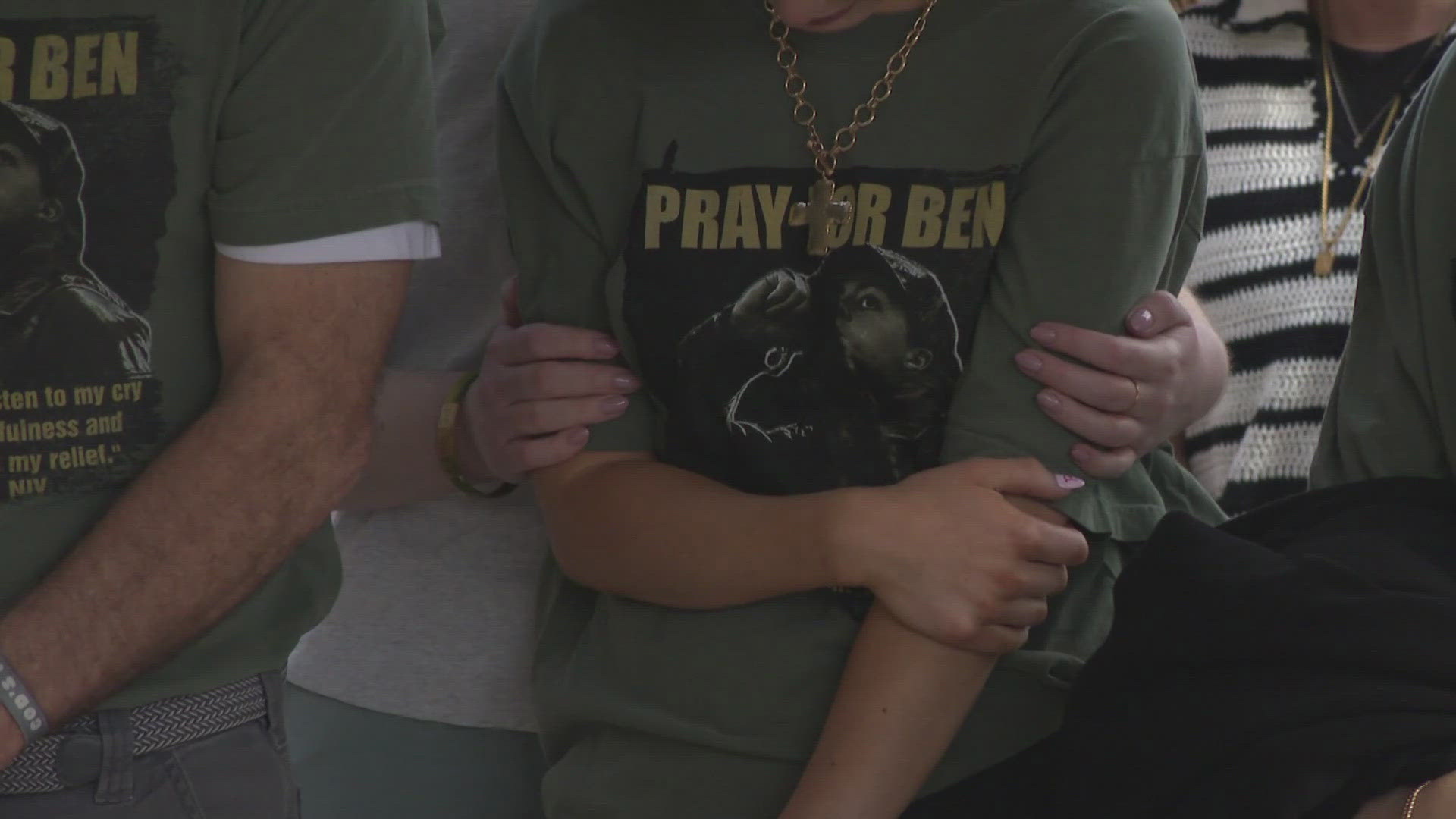 Prayer vigil held for Arkansas man suffering from brain injury