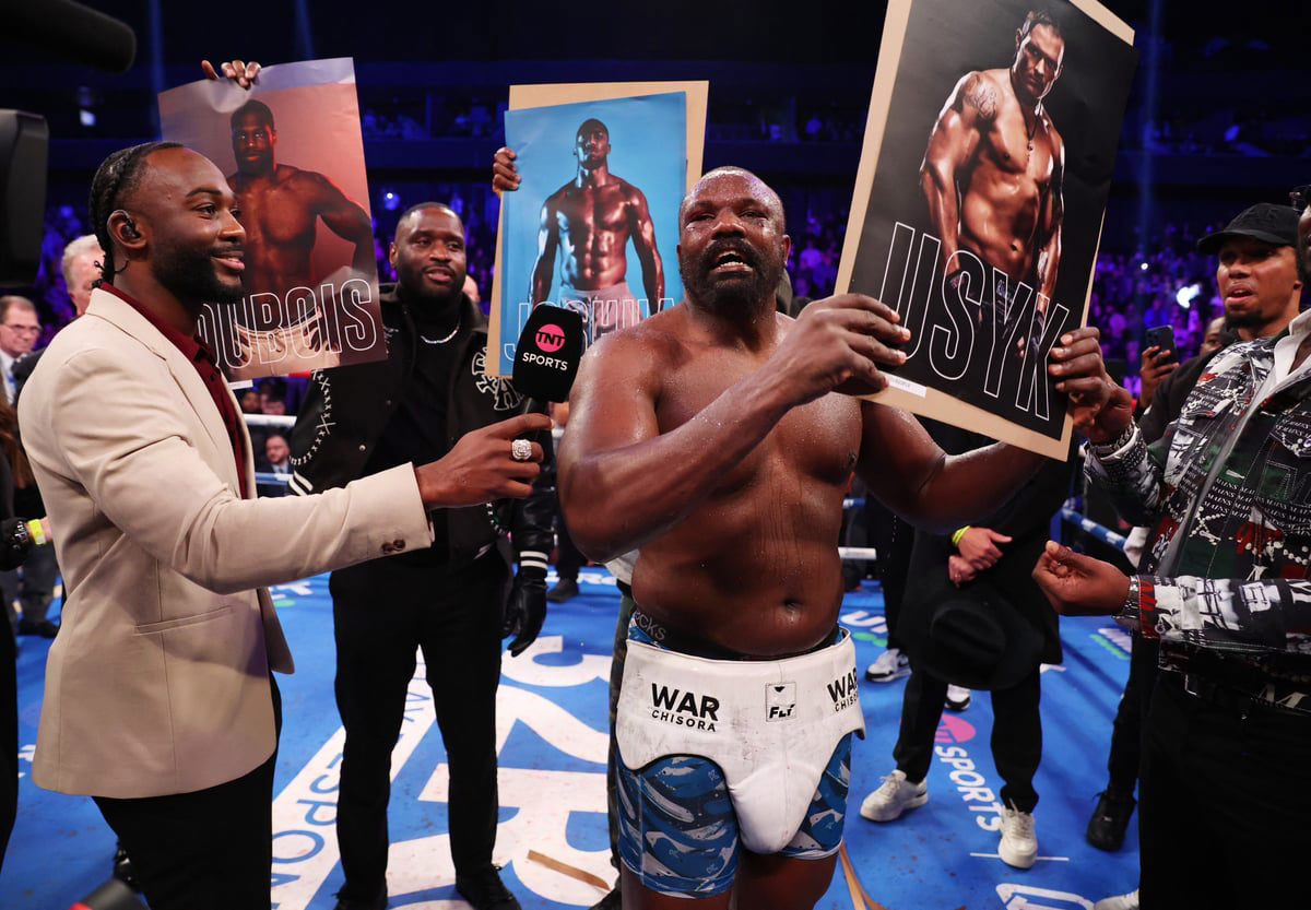 Derek Chisora names three potential opponents for 50th and final ... Derek Chisora names three potential opponents for 50th and final ...