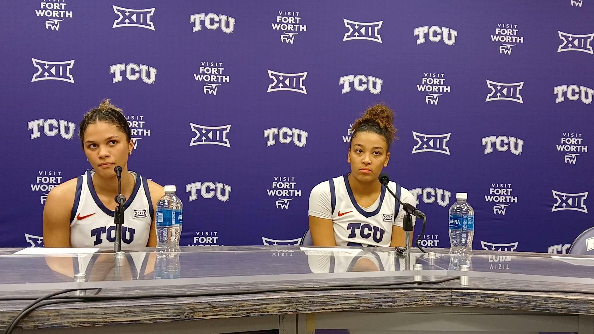 TCU WBB - Donovyn Hunter and Aaliyah Roberson.mp4