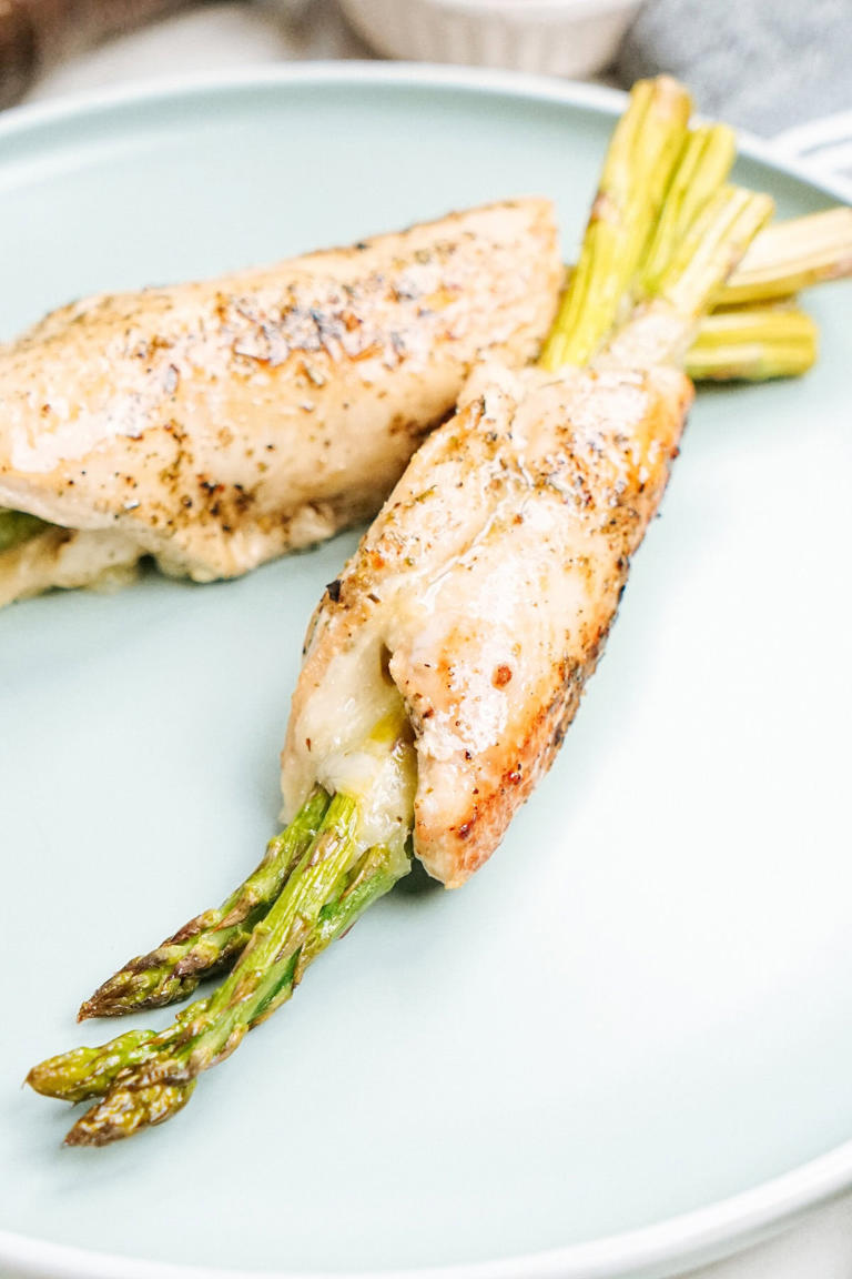 Asparagus Stuffed Chicken Breast