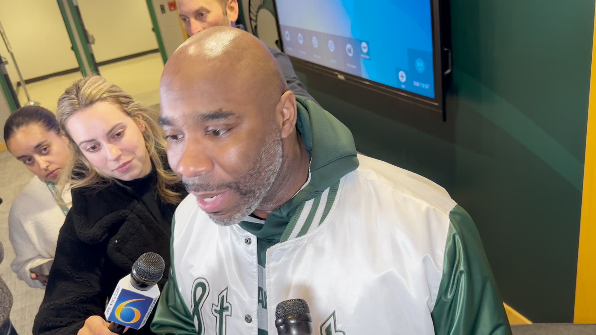 Michigan State Spartans Basketball Legend Mateen Cleaves 2-8-25