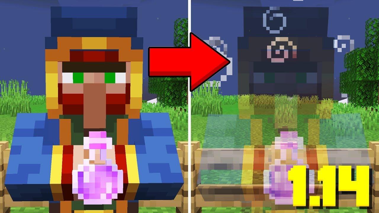 Villagers now way smarter... (Minecraft 1.14 snapshot update 19w06a)