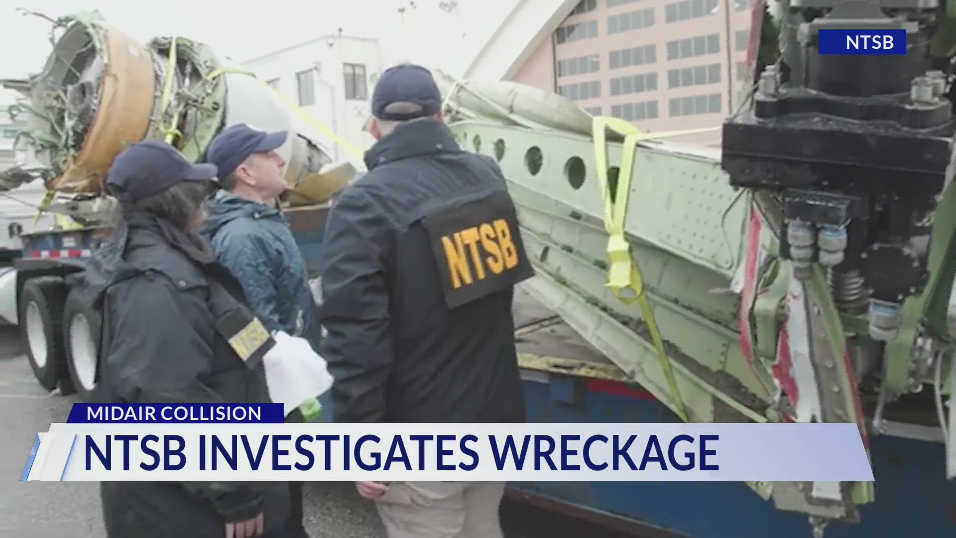 Investigators examine, document aircraft debris after deadly plane ...