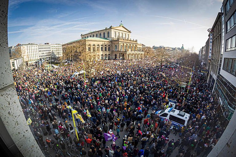Thousands protest across Germany against far-right extremism ahead of ...