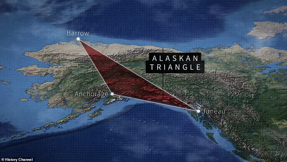 History of the Alaskan Triangle where jet vanished with 10 on board