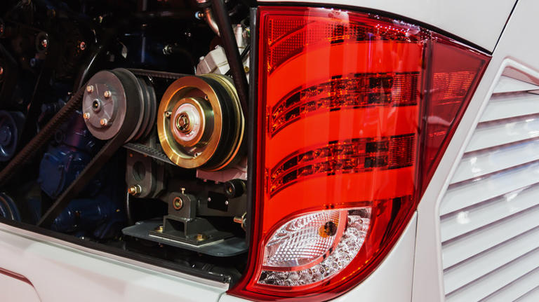 Why Are City Bus Engines Installed In The Rear?