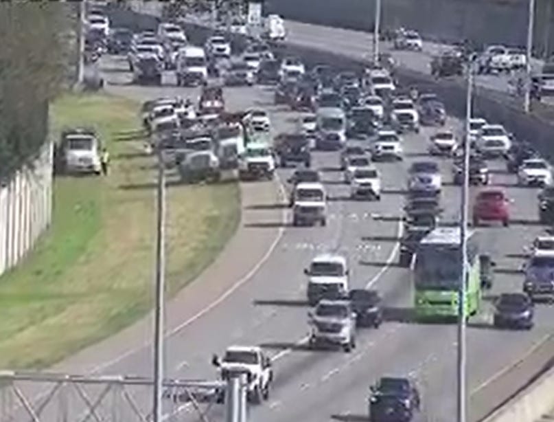 Trailer full of motorcycles, nitrous oxide explodes on I-10