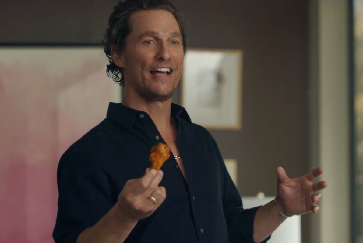 Matthew McConaughey Looks Unrecognizable In 2025 Super Bowl Commercial