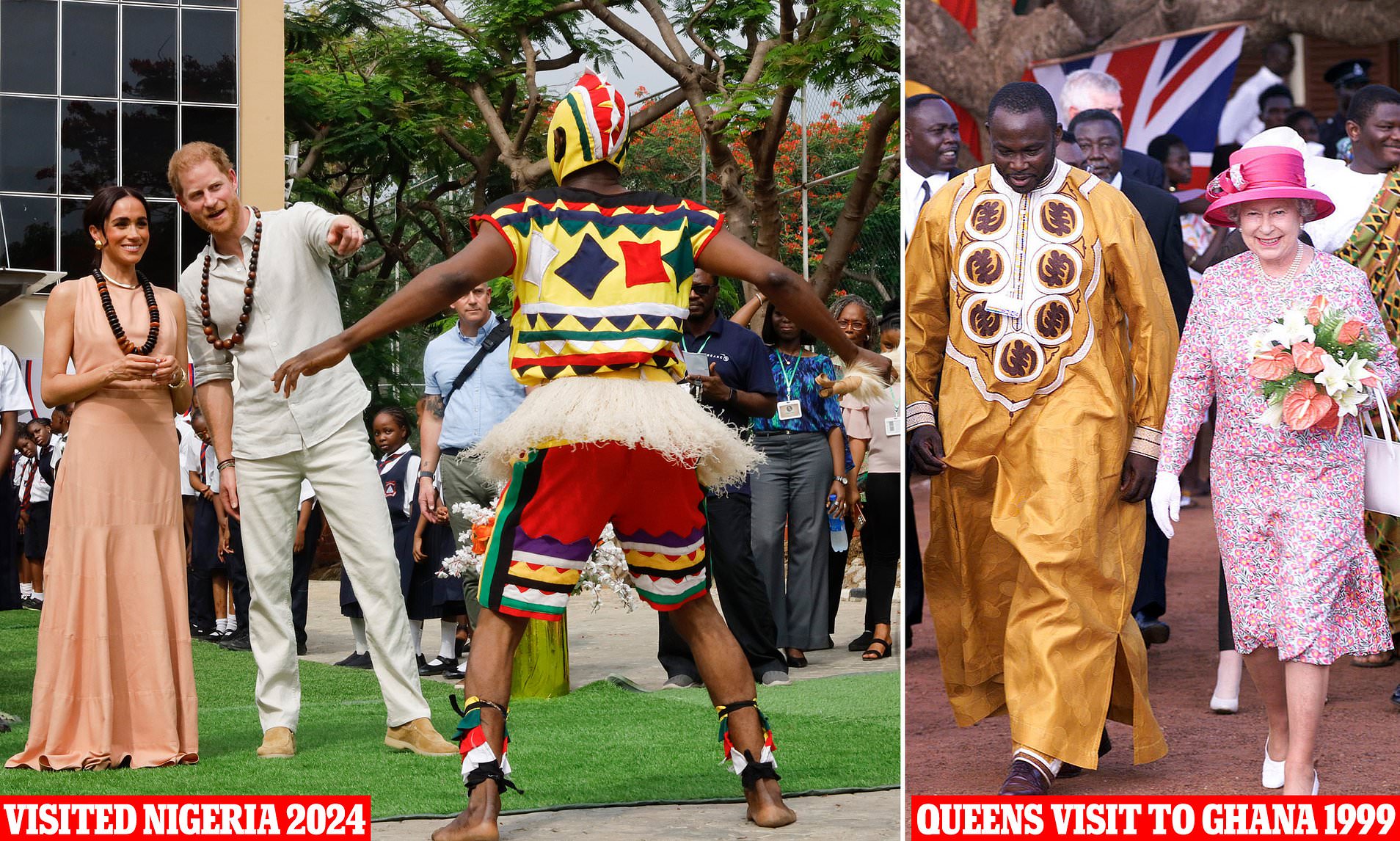 Sussexes 'invited' to Ghana for next 'quasi-royal tour'