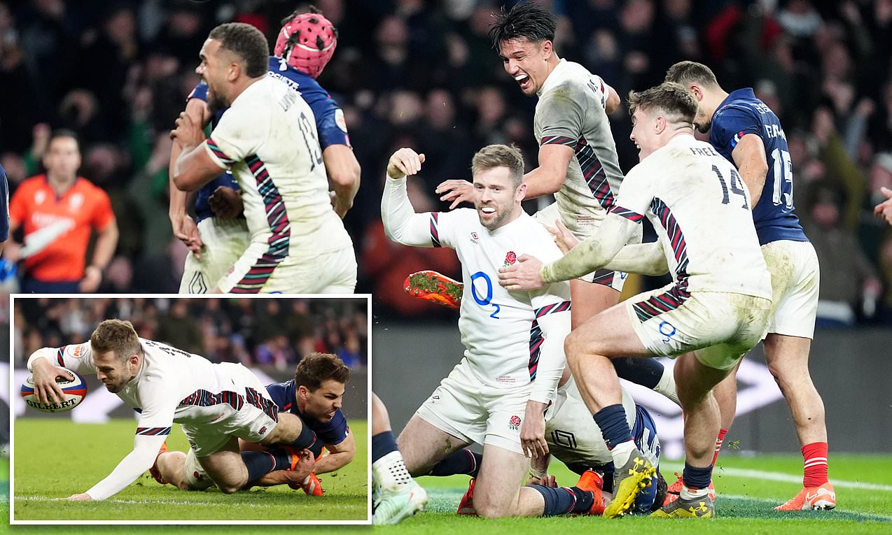 England 26-25 France: Elliot Daly's last-minute try secures incredible ...
