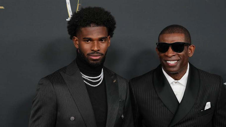 Deion Sanders Explains Why He's Glad Son Shedeur Didn't Inherit His Speed Deion Sanders Explains Why He's Glad Son Shedeur Didn't Inherit His Speed