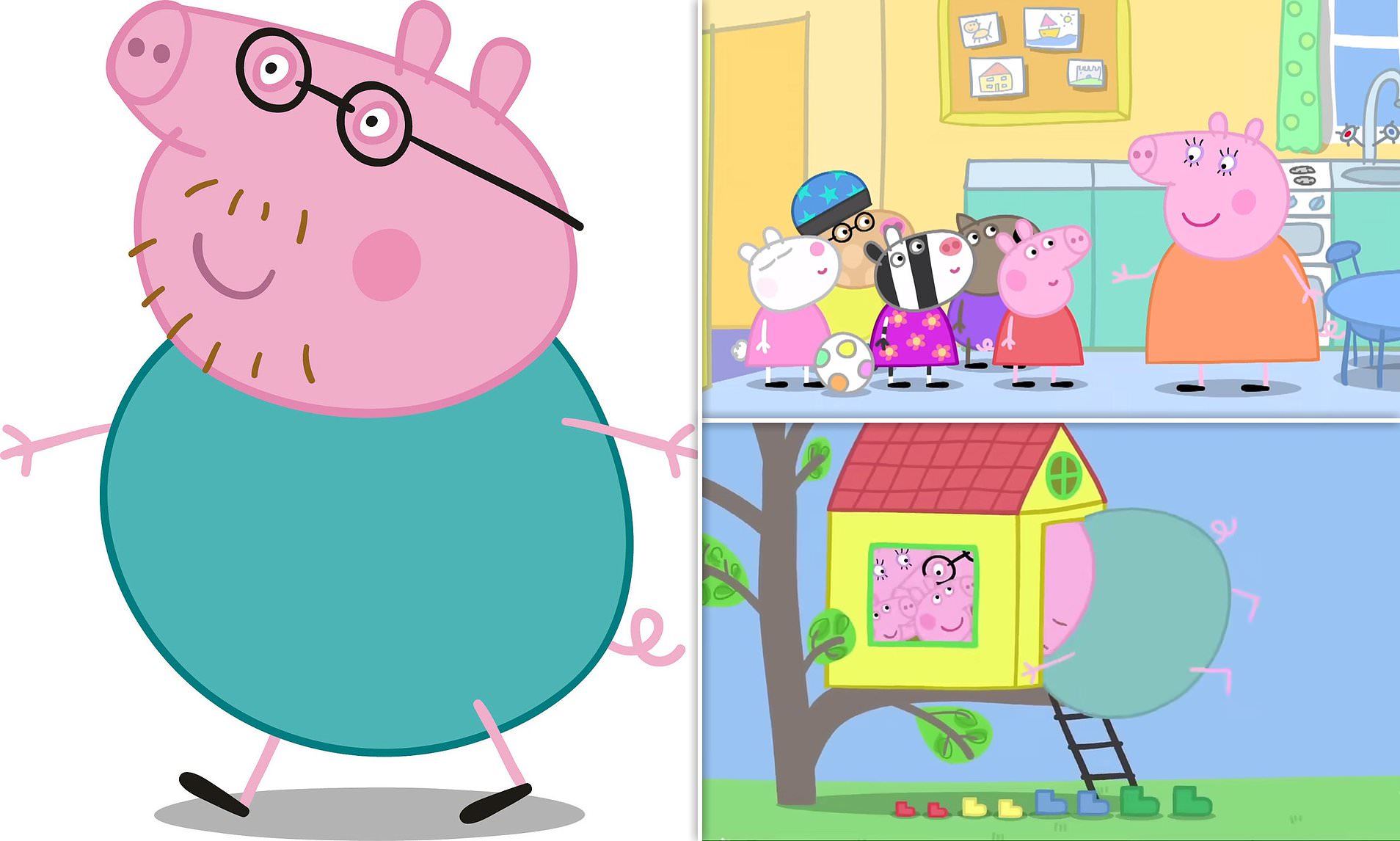 Body image expert accuses Peppa Pig of 'fat shaming' Daddy Pig