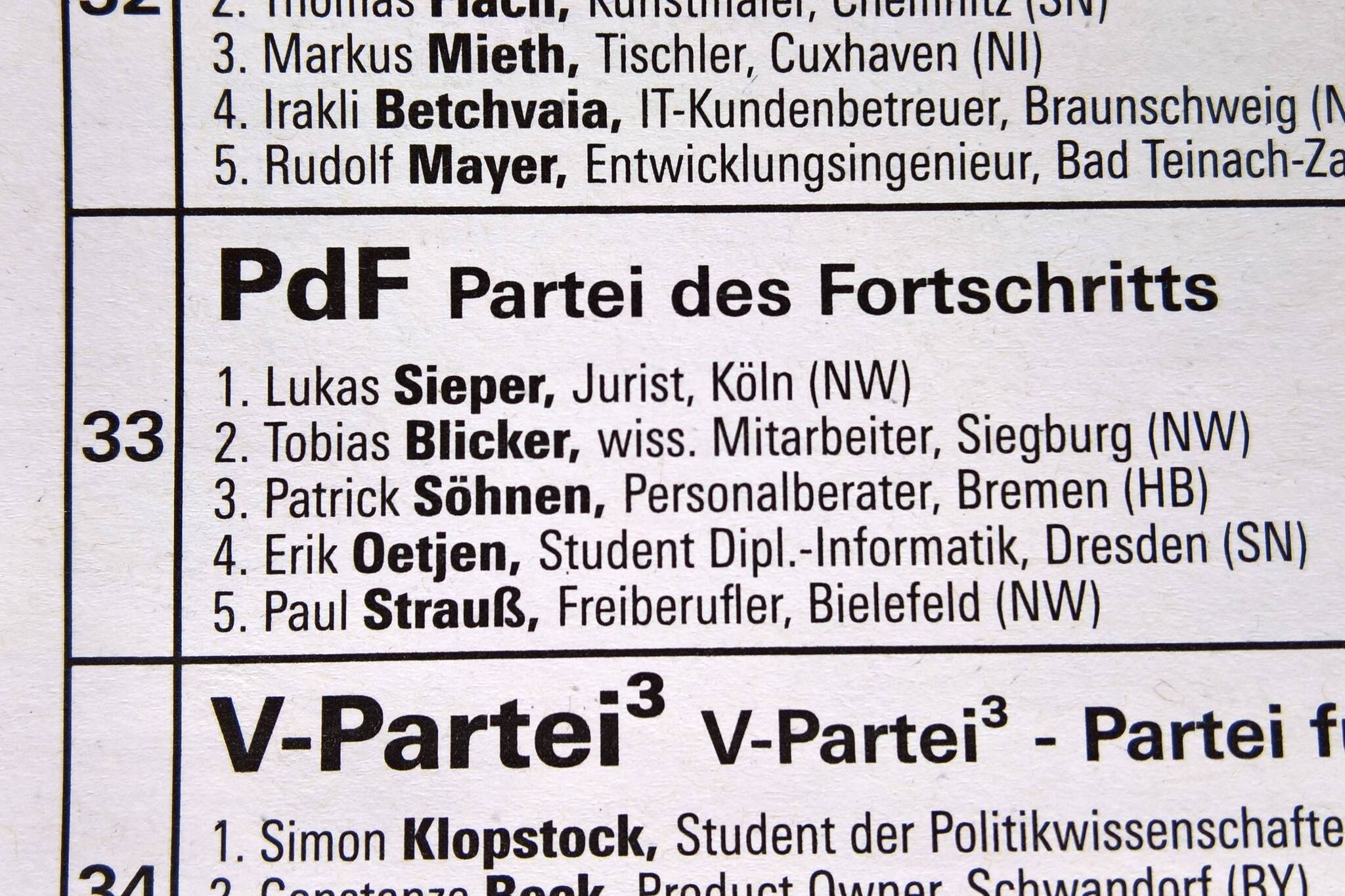 Partei des Fortschritts: Was ist das für eine Partei?
