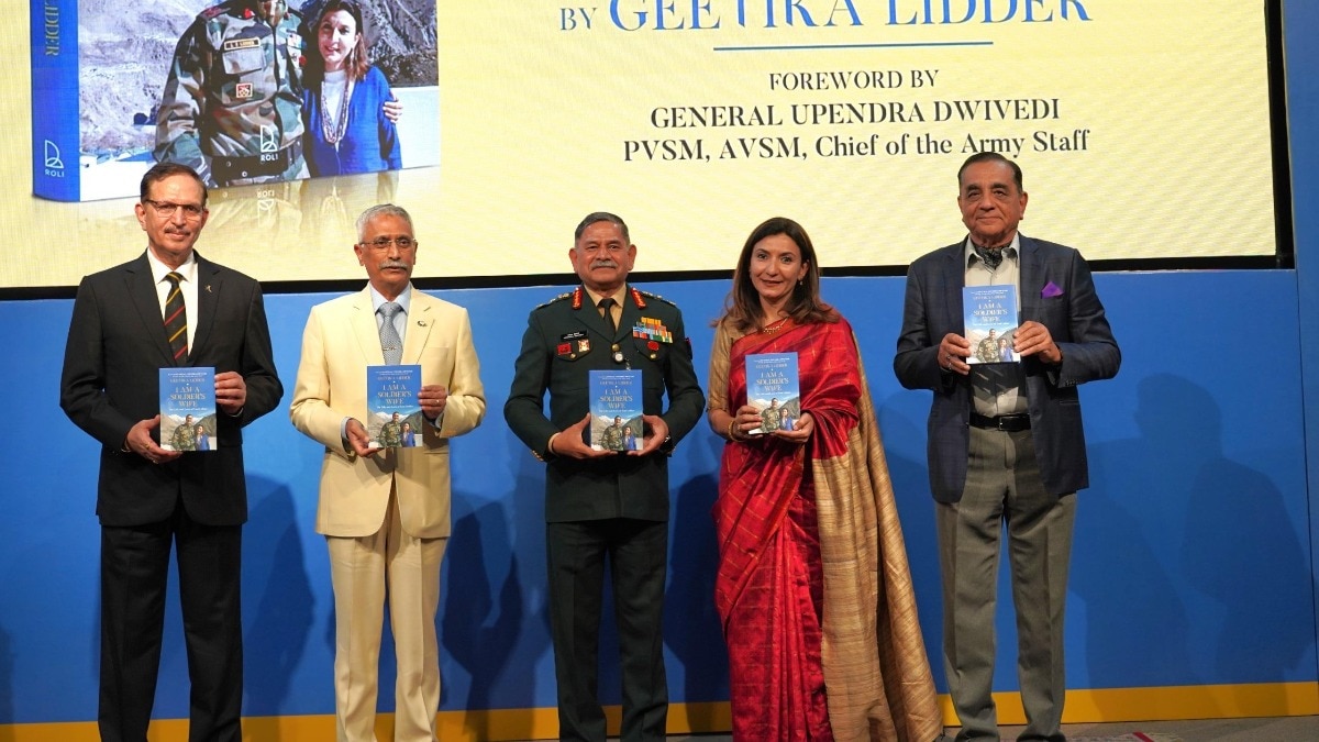 Army Chief releases book by widow of Brigadier Lidder, who died in 2021 ...
