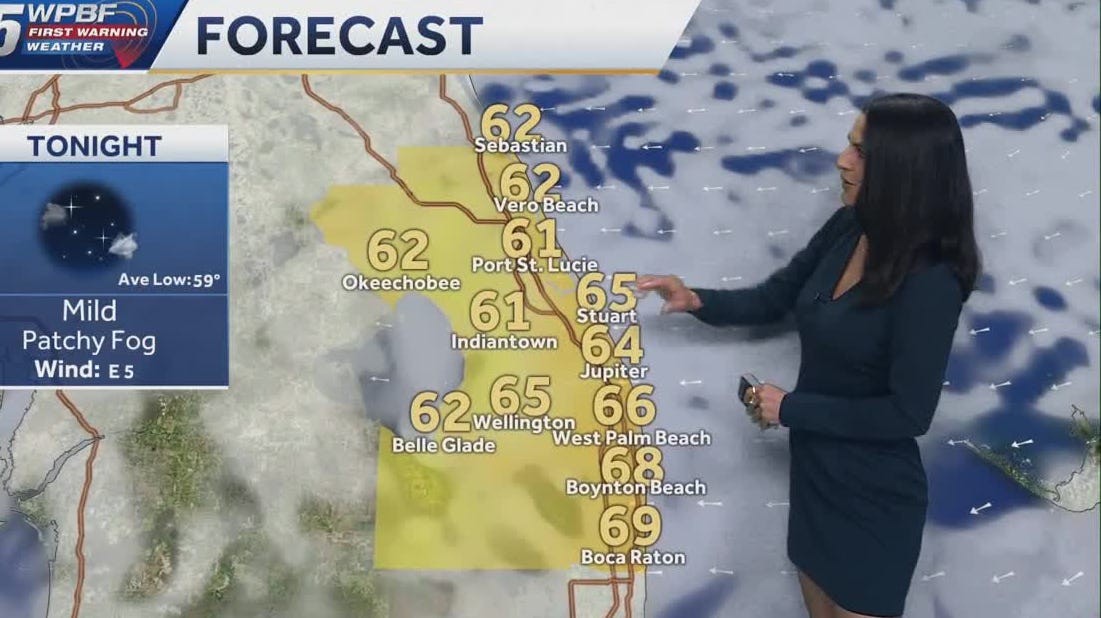 Warm and quiet pattern continues