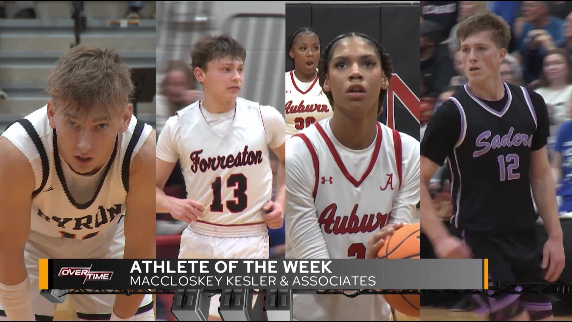 Byron's Casson Newton voted the 'Overtime' Athlete of the Week