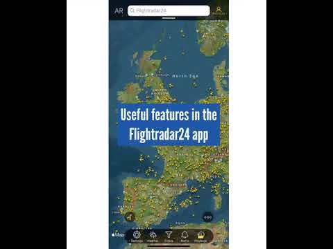 Tutorial: using filters in the Flightradar24 app