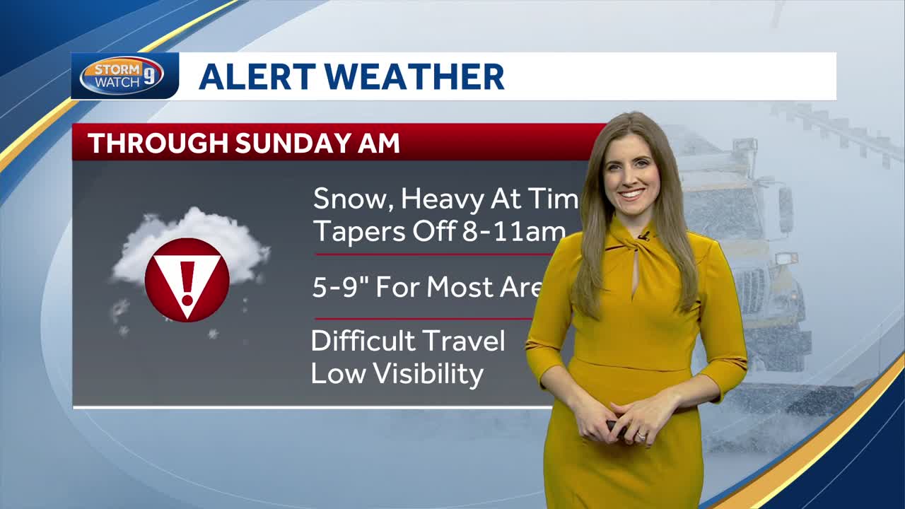 NH weather forecast: Snow overnight into Sunday morning.