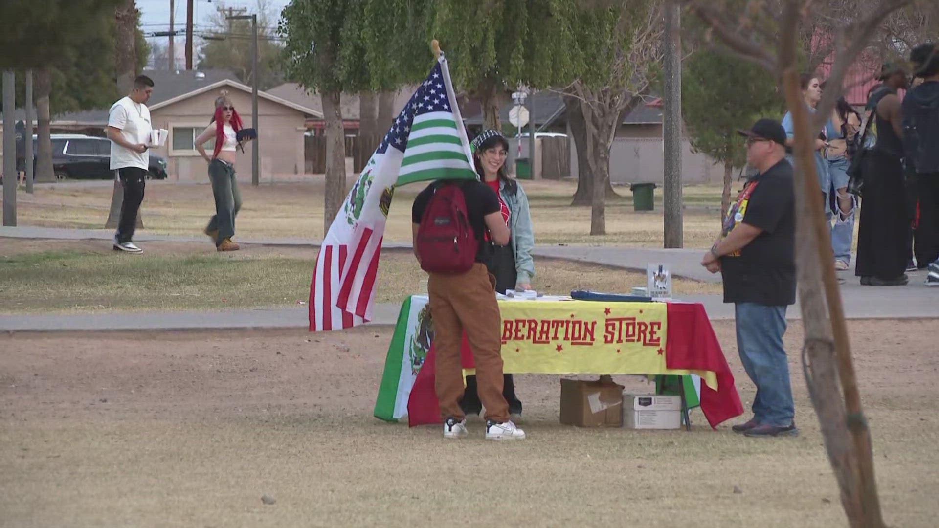 Immigration protests continue across the Valley