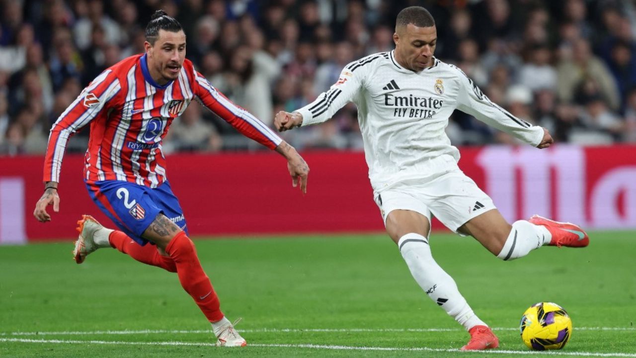 Mbappe helps Real Madrid play 1-1 draw against Atletico in tense Liga derby