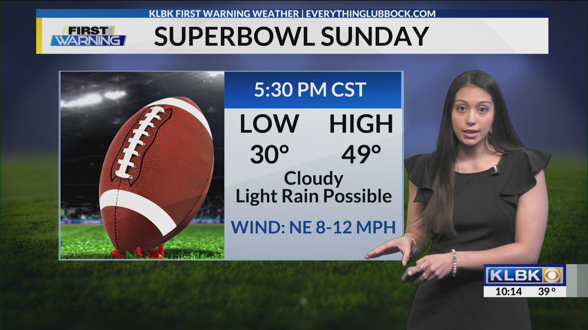 KLBK 10 pm Update | Saturday, February 8, 2025