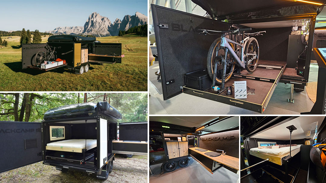 Caravane ou remorque habitable ? Freeda XL BlackCamp, dans la tendance ...
