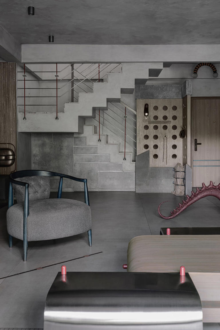 Multitude of Sins founder revamps own apartment with "interplay of ...