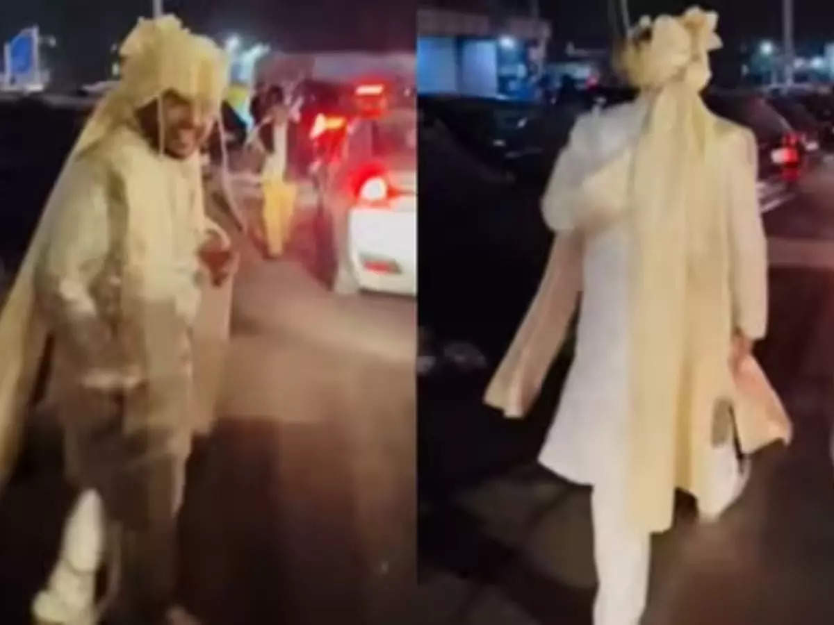 Viral video: Groom runs behind baraat as he gets left behind in traffic ...