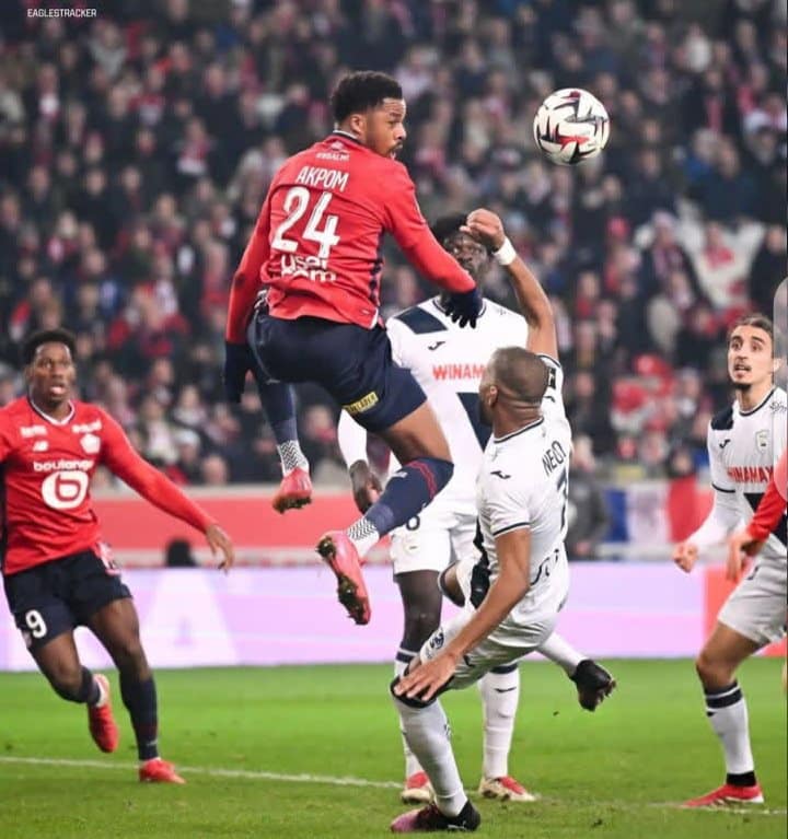 Akpom Makes History For Lille In Ligue 1 Debut