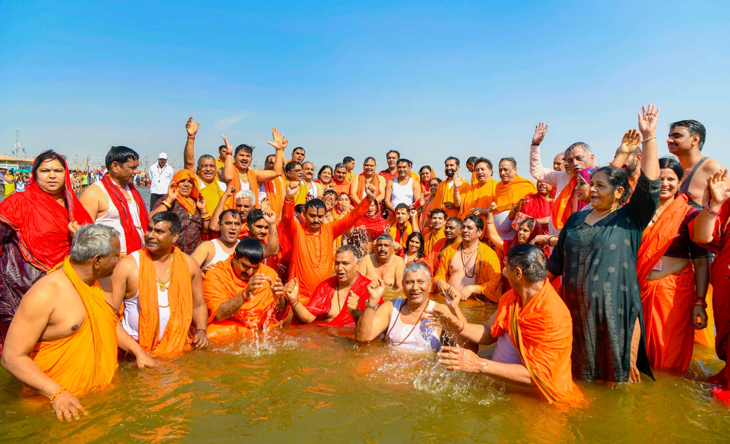 Mahakumbh 2025: Rajasthan CM and Cabinet take holy dip, announce ...