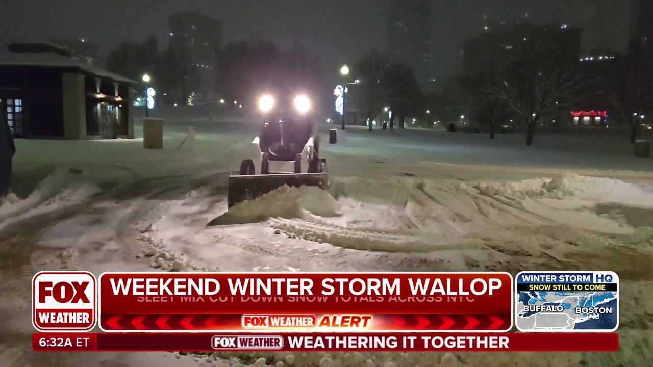 Boston digs out from several inches of snow as winter storm begins to ...