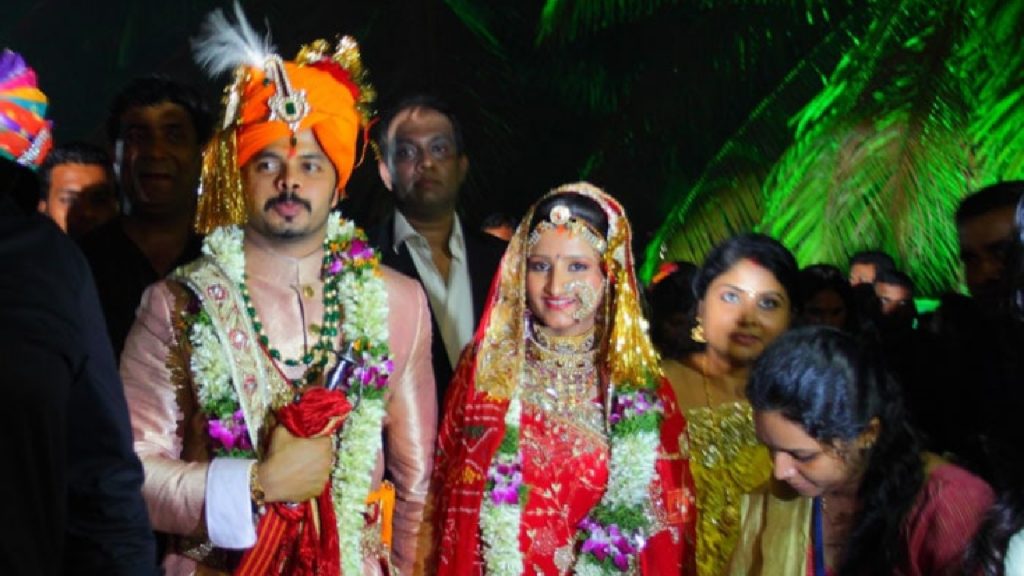 Who is S Sreesanth’s wife? She is from ROYAL family, her name is…