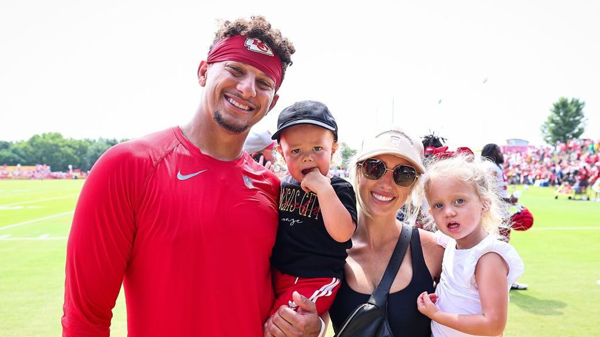 Meet Patrick and Brittany Mahomes' adorable three kids Sterling, Bronze ...