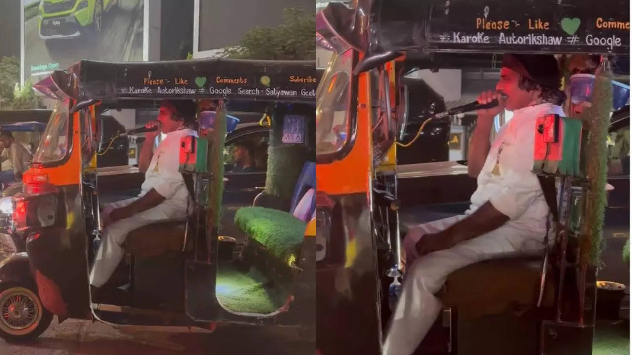 'This Is How You Enjoy Life': Mumbai Auto Driver’s Karaoke Performance ...