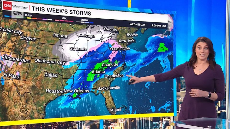 CNN meteorologist breaks down the concern of back-to-back winter storms