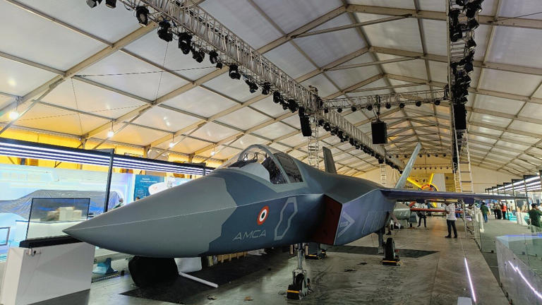 India Unveils AMCA at Aero India 2025, Showcasing Next-Gen Air Combat ... India Unveils AMCA at Aero India 2025, Showcasing Next-Gen Air Combat ...