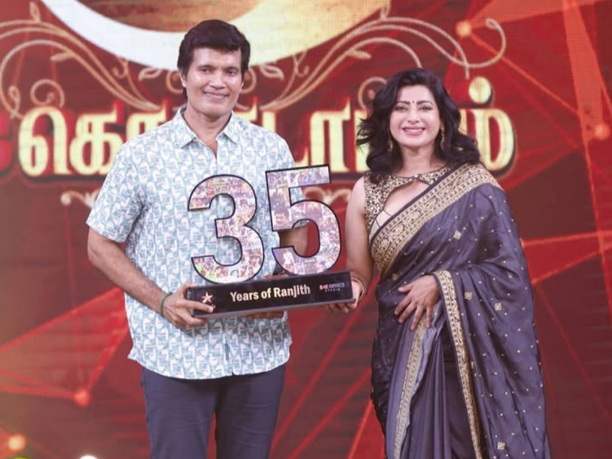 Bigg Boss Tamil 8 Kondattam: Ranjith honored for 35 years in the industry