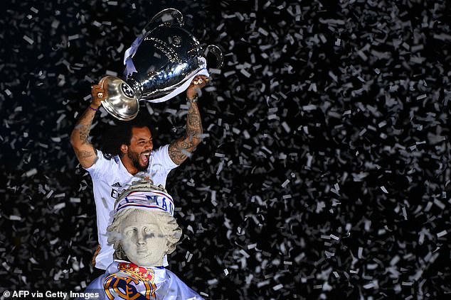 Real Madrid honour Marcelo with emotional farewell at the Santiago ...