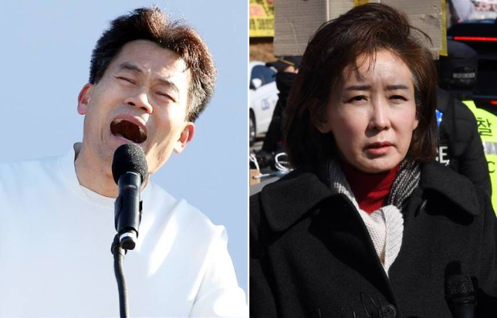 전한길 "내란공작" 나경원 "거짓선동"…'극우' 총력전