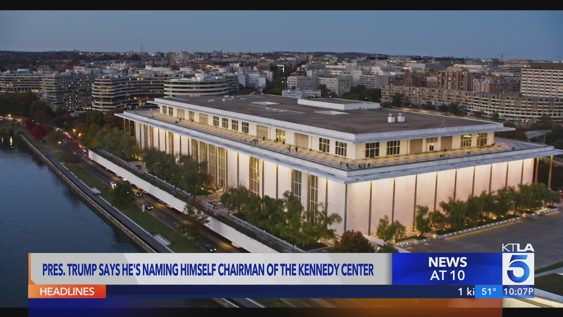 Trump says he's firing Kennedy Center board of trustees members and ...