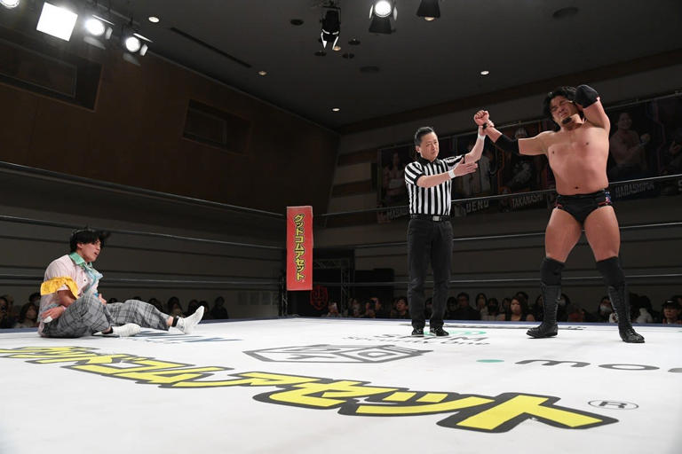 【DDT】若手リーグ戦「DGC」で崖っぷちの高鹿佑也が初勝利を挙げ、優勝決定戦進出に望みつなぐ！「俺が勝ってブロック代表、DGC必ずてっぺん ...
